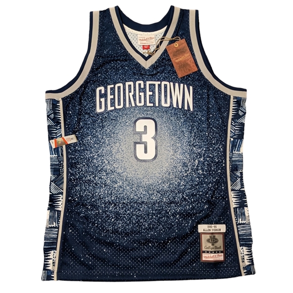 Mitchell & Ness | Shirts | Mitchell Ness Georgetown Iverson Retake ...
